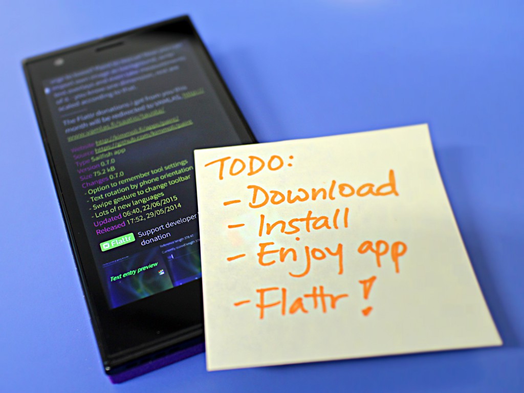 "Flattr" your favourite applications and developers! | Jolla Blog
